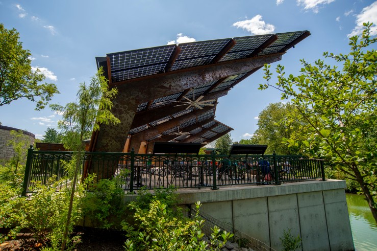Shade Solar Canopy for Saint Louis Zoo